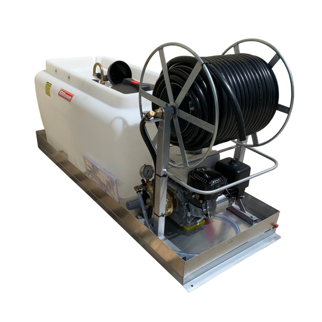 200L Inline Spray Unit 100M 1/2 Hose Nova Pump – www.rega.au